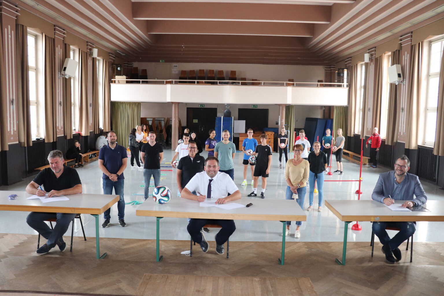 Kooperation zwischen dem Gymnasium Wendalinum und der SV Elversberg ...
